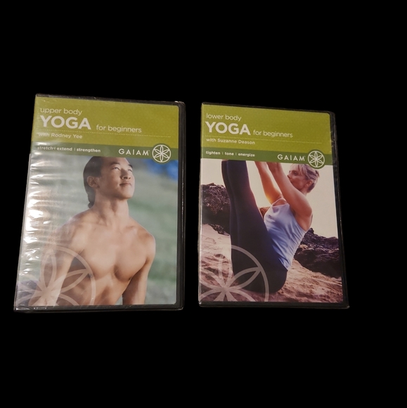 GAIAM | Other | Nwt Yoga Dvd Bundle | Poshmark